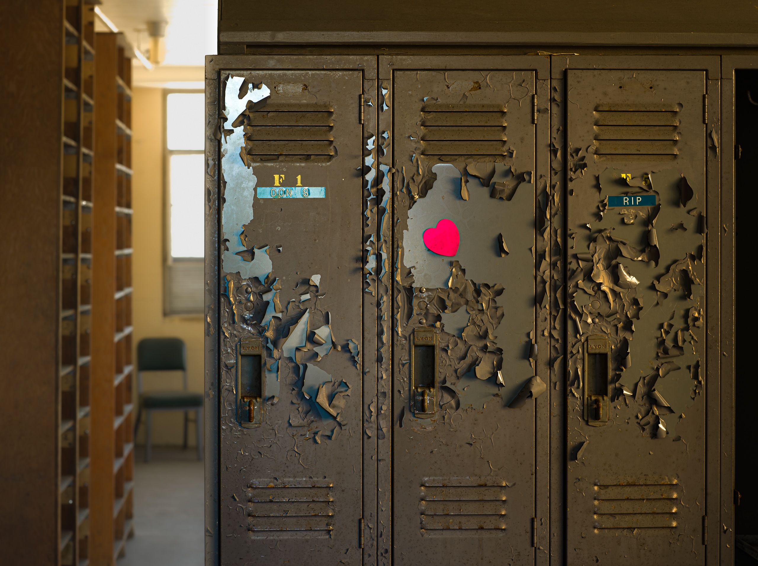 Locker Room, Abandoned Olympia Brewery Steve Davis Photography